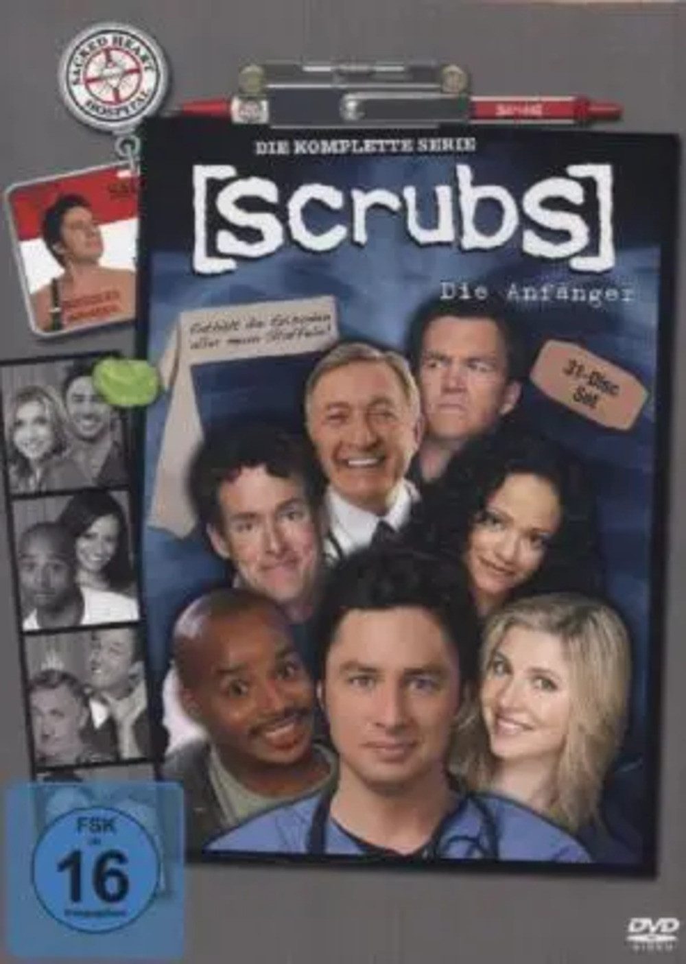 Walt Disney DVD Scrubs: Die Anfänger - Die komplette Serie Staffel 1-9 ...