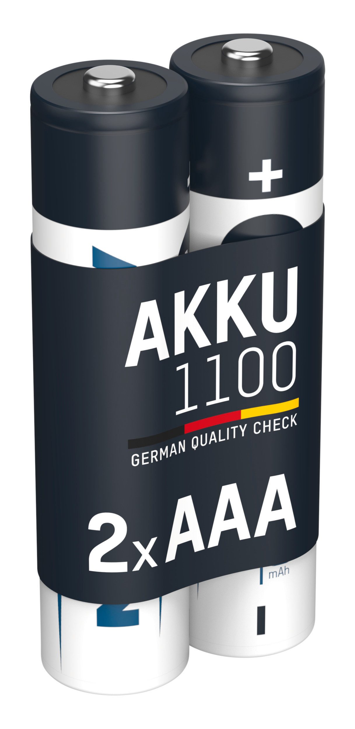 ANSMANN AG Akku Micro AAA, 2 Stück, 1050 mAh 1,2V NI-MH ...