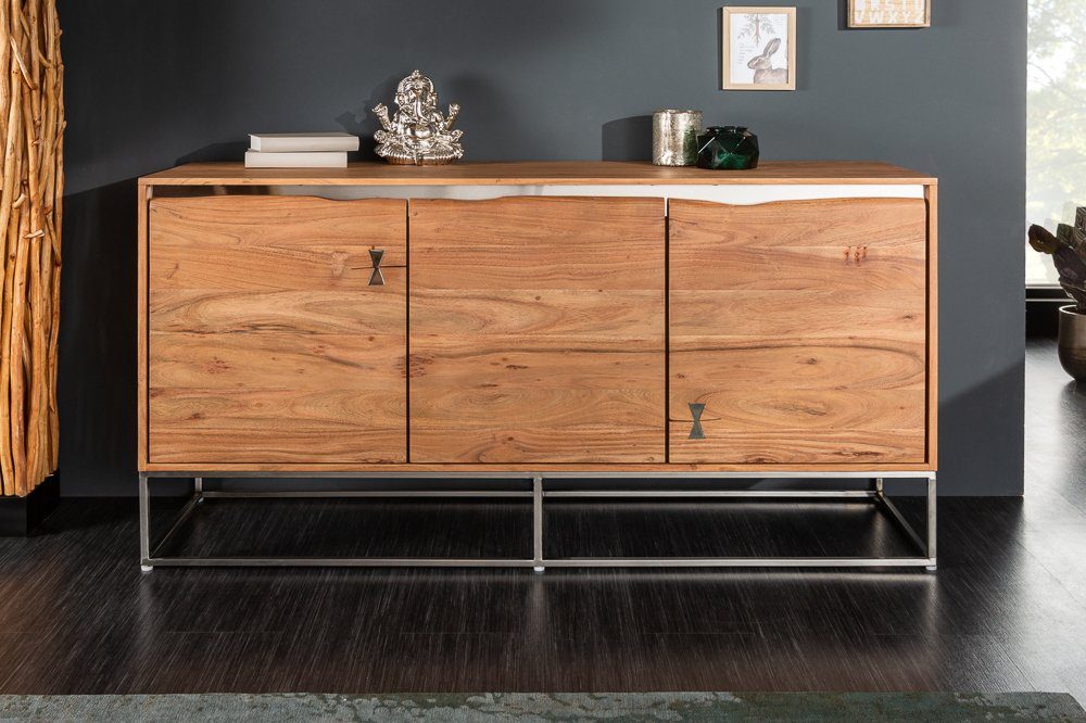 Riess Ambiente Sideboard Mammut Artwork 150cm Natur Massivholz