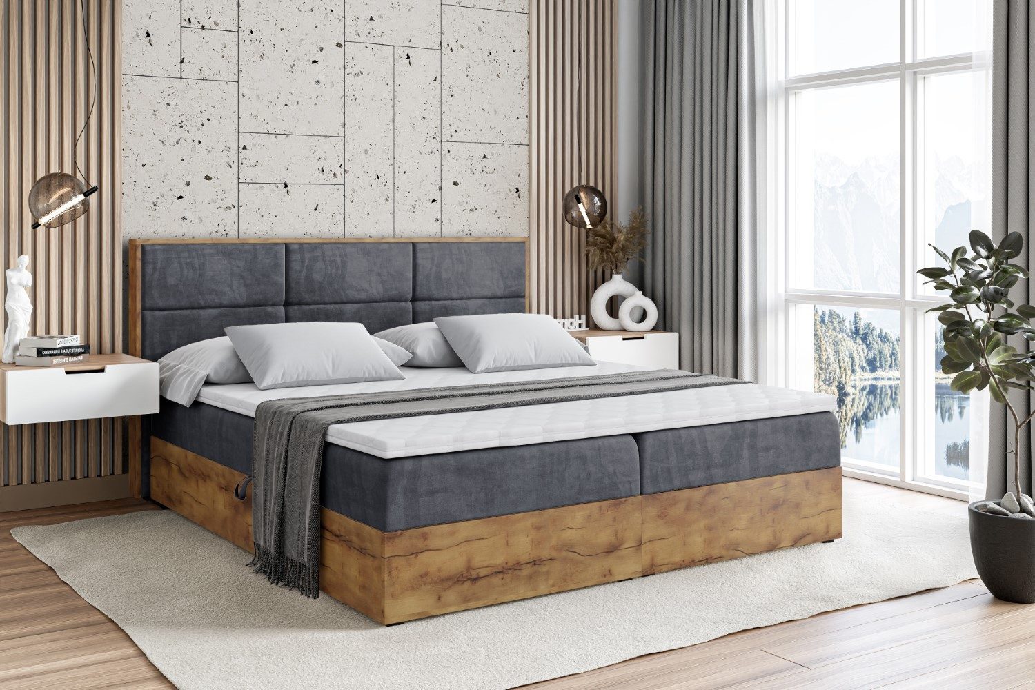 ALTDECOR Boxbett LOLLI1 (Multipocket-Matratze H4. H3 Matratze ...