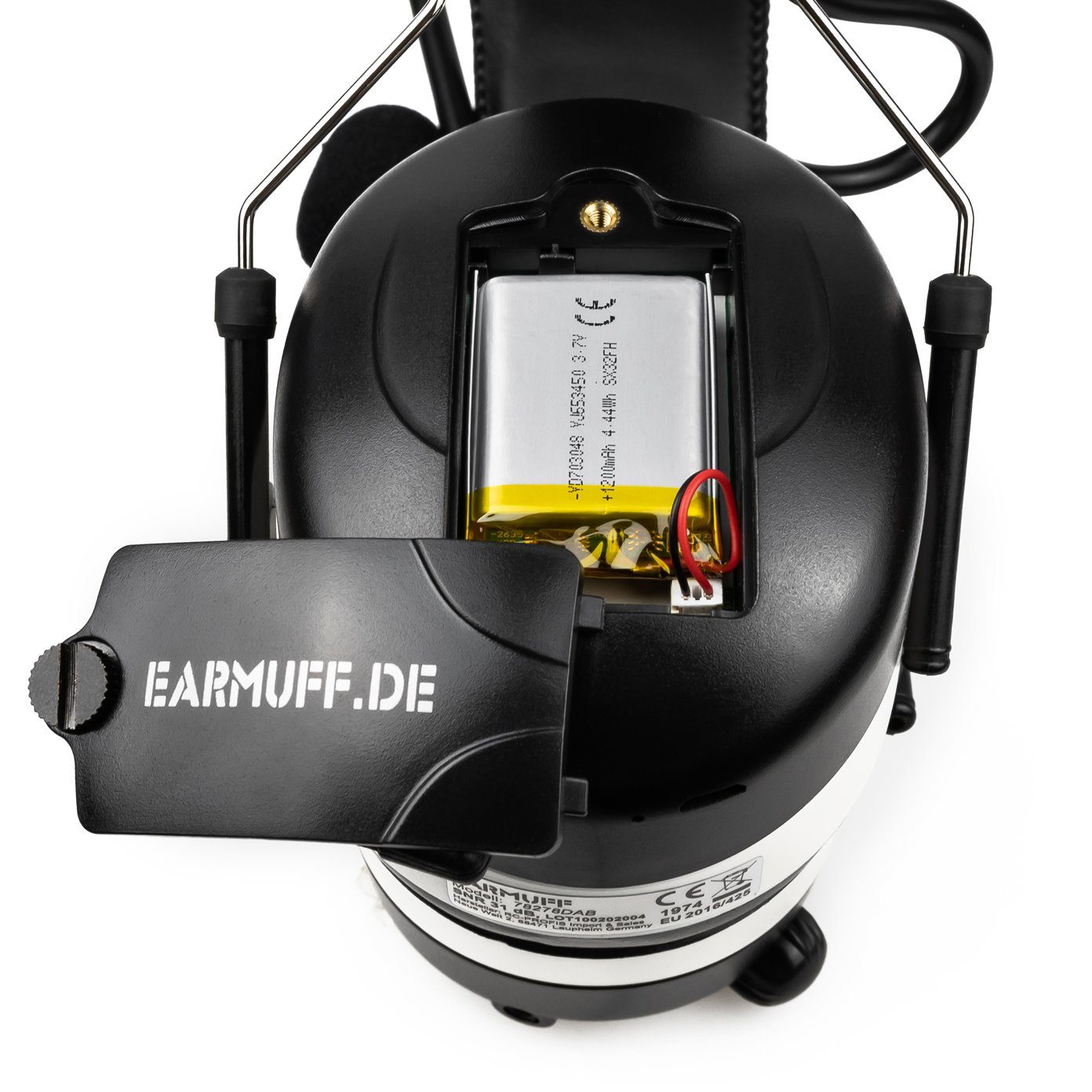 EARMUFF Kapselgehörschutz EARMUFF 31dB DAB+/FM/AUX/Bluetooth, (1 St)