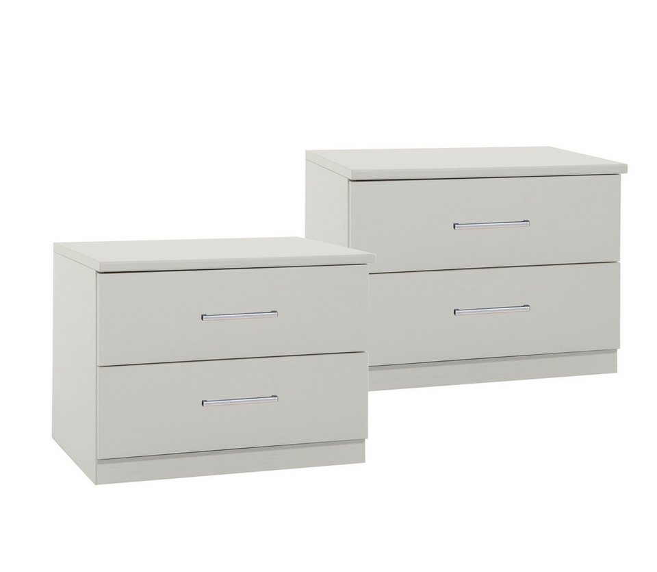 Freiraum Nachtschrank 2er Set In Weiss 104x40x38cm Bxhxt 2er Set