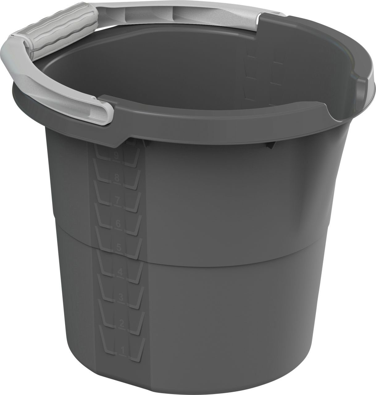 ROTHO Gips-Kalk-Putz Rotho Eimer Daily mit Skala 10 L anthrazit