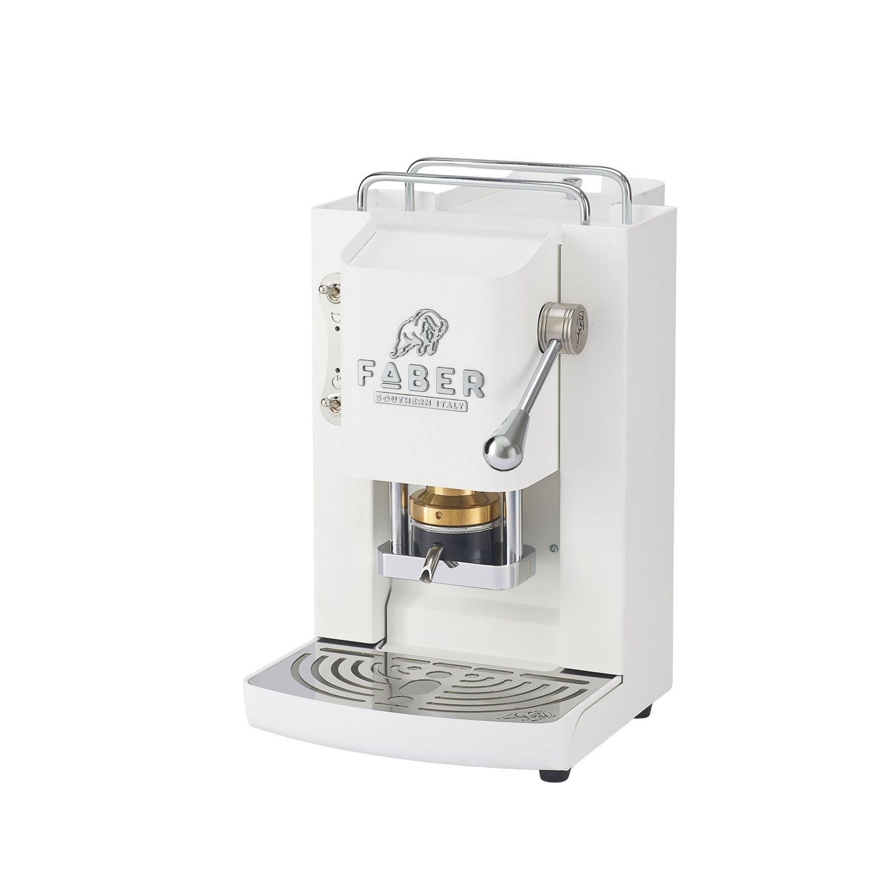 Faber Coffee Machines Kaffeepadmaschine Pro Deluxe 3.0 Chrom ...