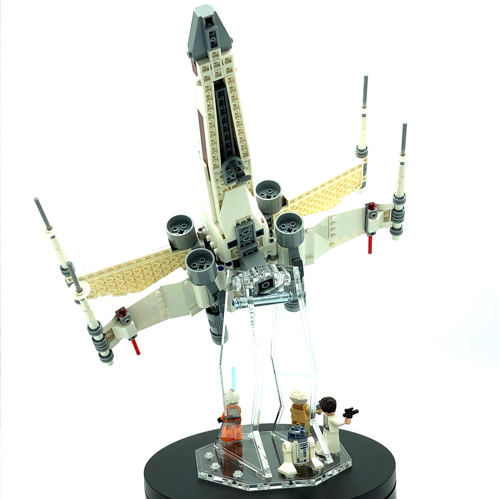AREA17 Standfuß Acryl Display Stand für LEGO 75301 Luke Skywalker's X ...