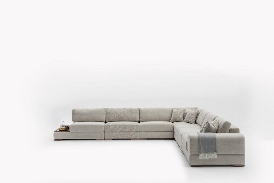 Jvmoebel Ecksofa Modern Ecksofa Polstersofa Luxus Wohnzimmer Sofa Möbel