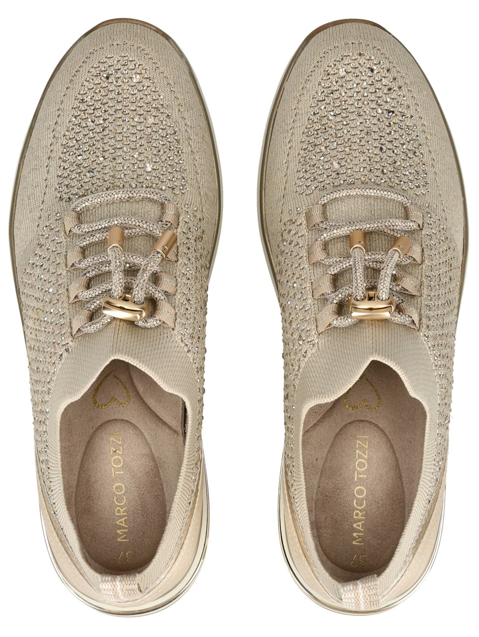 MARCO TOZZI Sneaker Lederimitat/Textil . Sneaker (1-tlg)