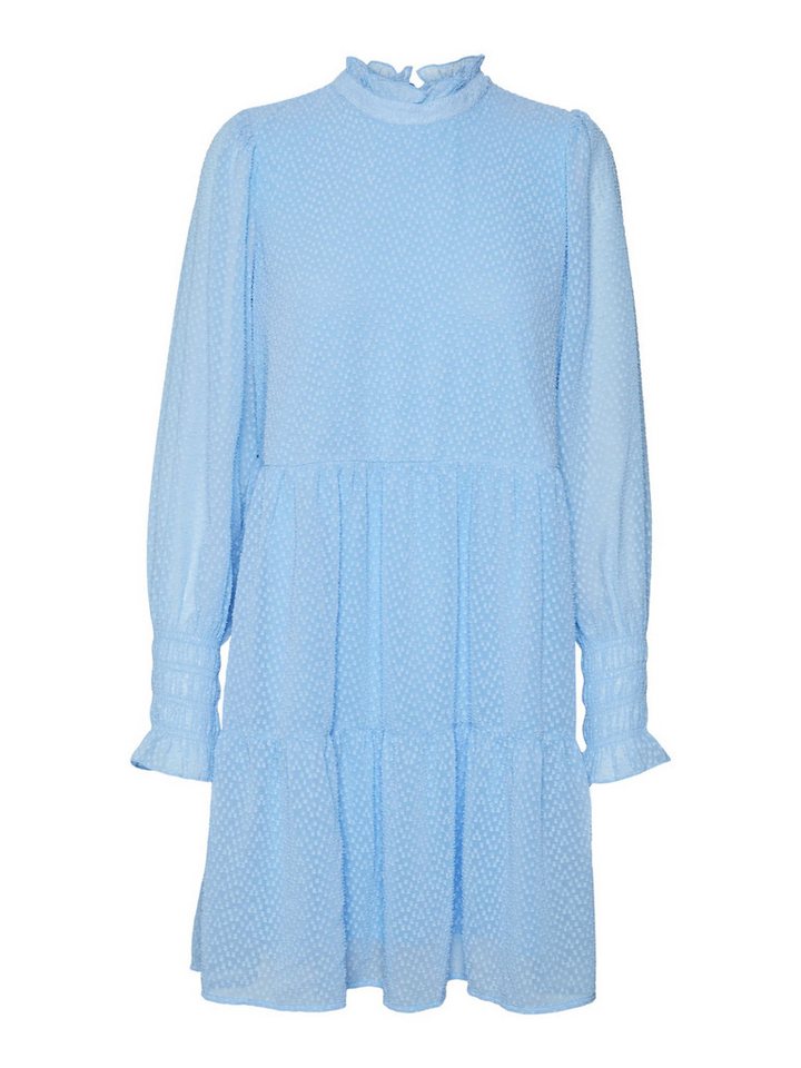 Vero Moda Blusenkleid Rie 1 Tlg Cut Outs Drapiertgerafft Rüschen