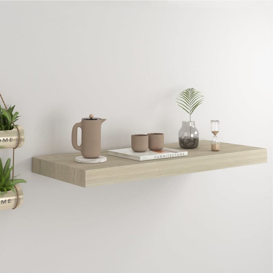 Möbelando Wandregal 3016416 Aus Mdf Honeycomb Mit Metallhalter In