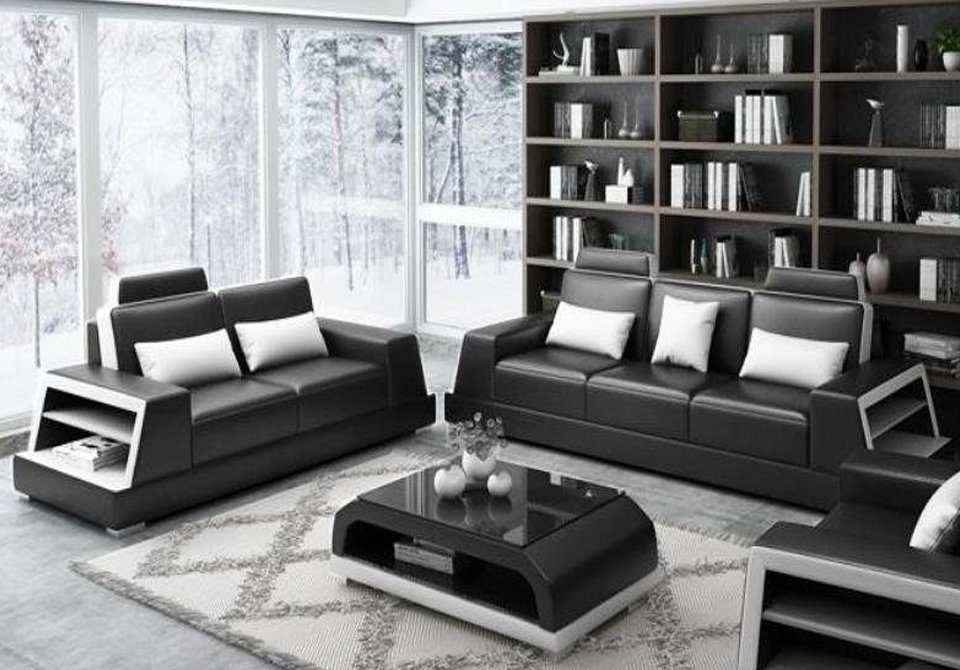 Jvmoebel Sofa Designe Beige Sofagarnitur 32 Sitzer Sitz Polster Sofas