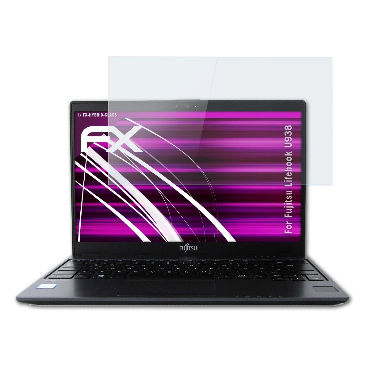 Atfolix Schutzfolie Panzerglasfolie Für Fujitsu Lifebook U938