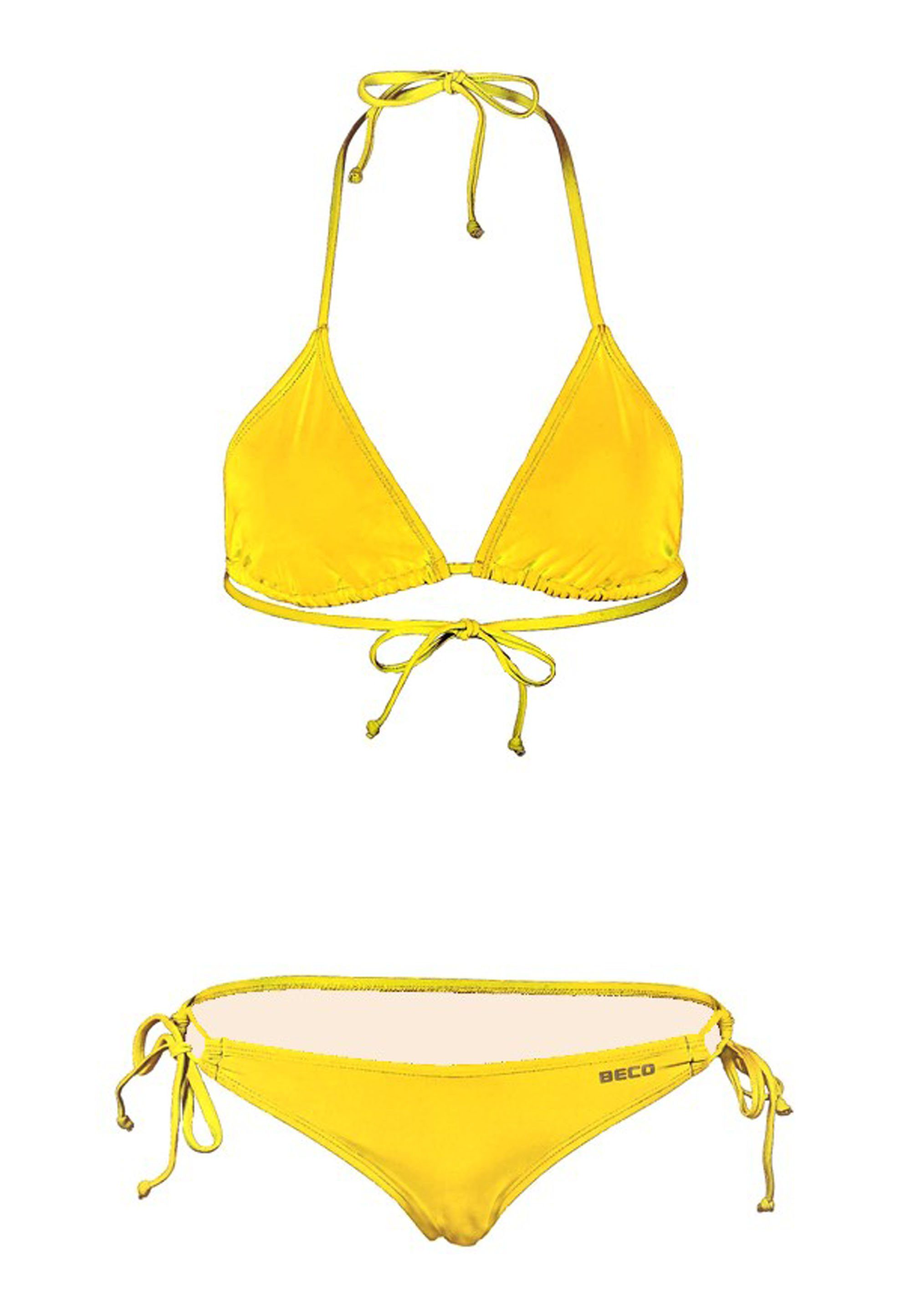 Beco Beermann Triangel Bikini Top Beco Basic Side Tie Triangle Bikini