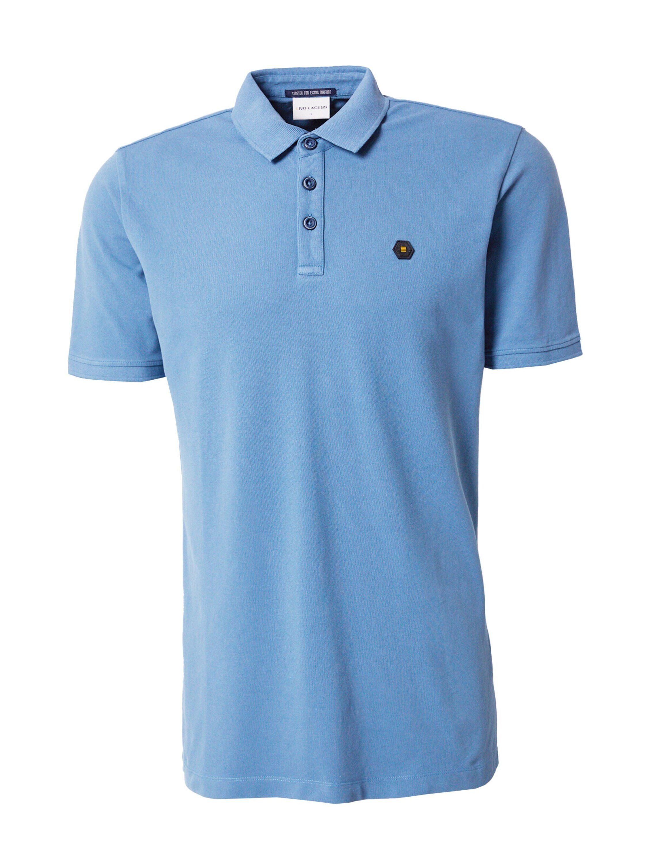 NO EXCESS T-Shirt (1-tlg), Gerader Saum