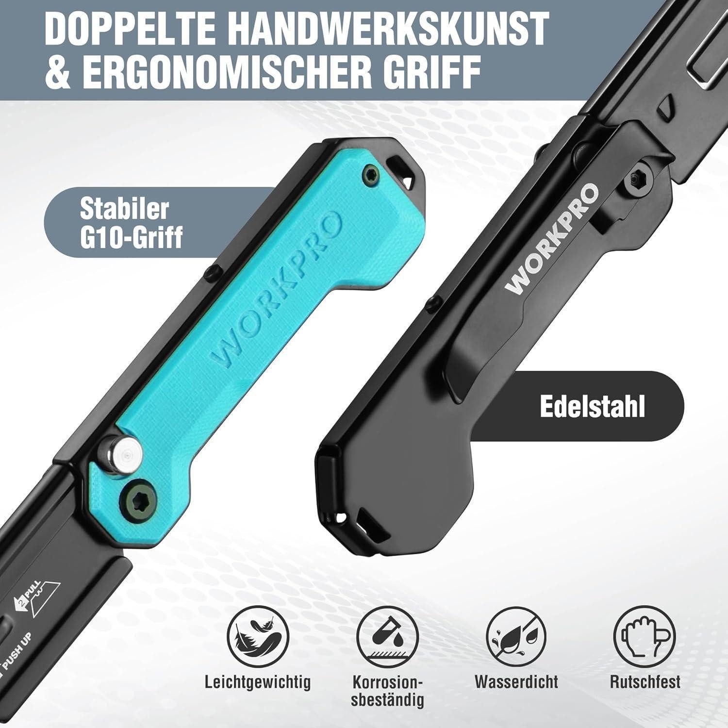 LuxusKollektion Cuttermesser Klappmesser Schnellwechsel G10 10 SK5 ...