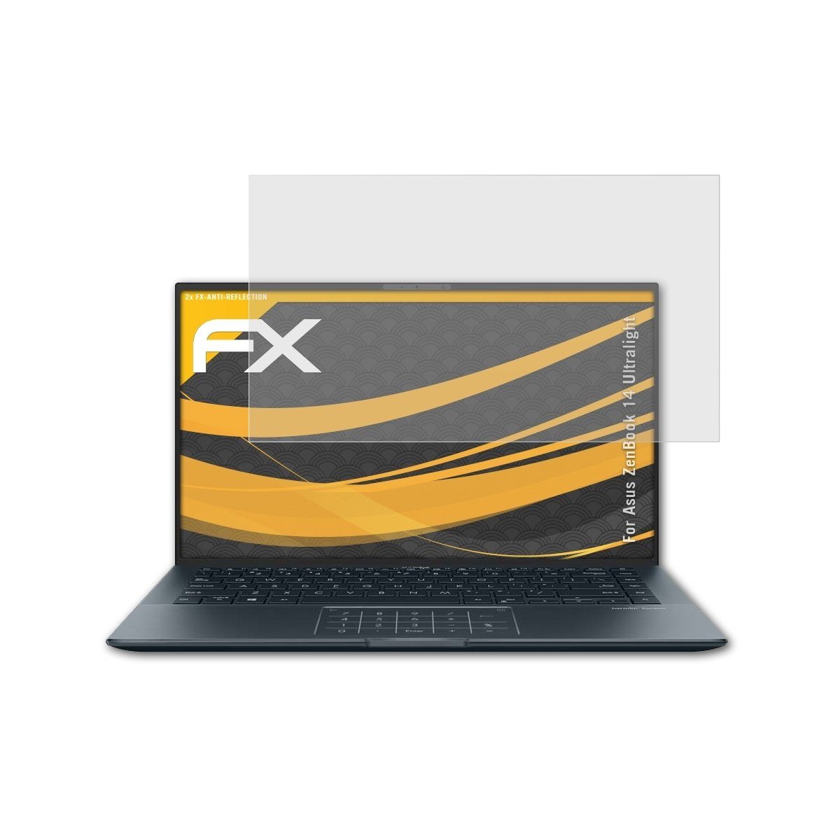 Atfolix Schutzfolie Für Asus Zenbook 14 Ultralight 2 Folien
