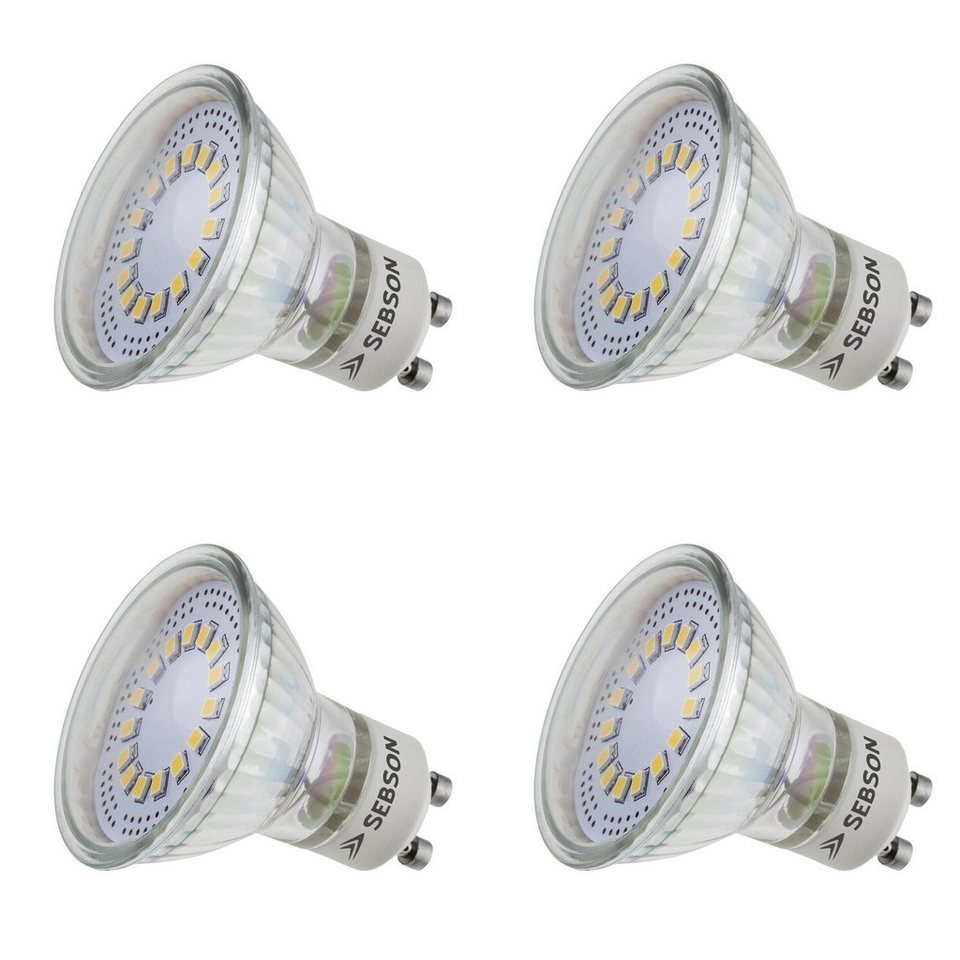 Sebson Led Leuchtmittel Led Lampe Gu10 Warmweiß 3 5w Strahler 230v