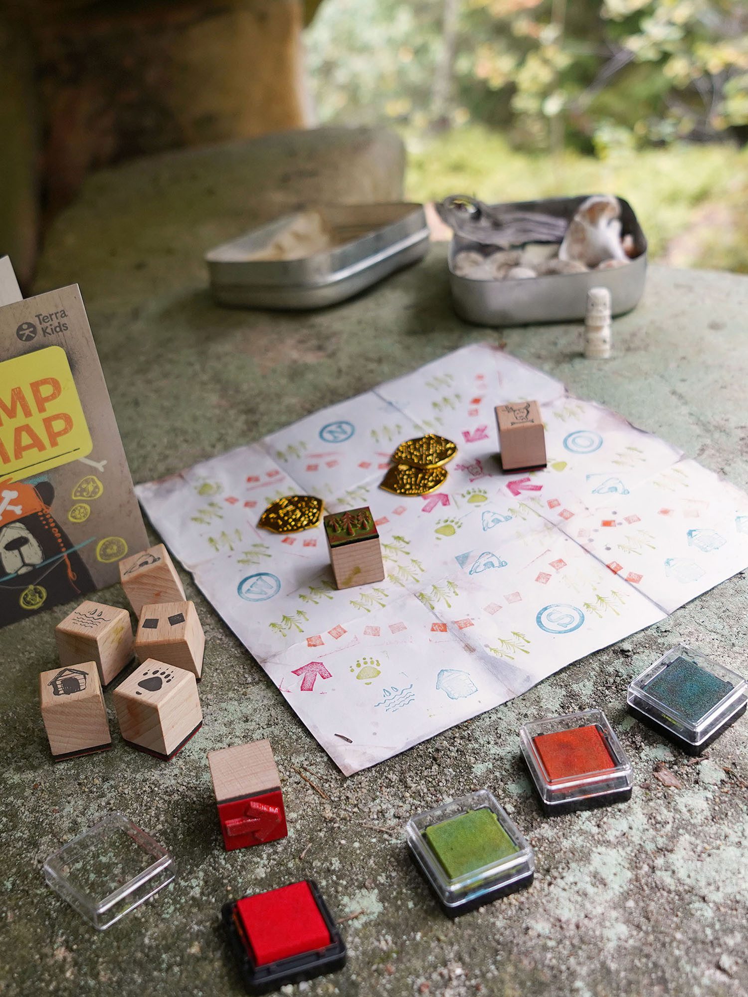 Haba Outdoor-Spielzeug Terra Kids Nr. 06 - Stamp your map ...