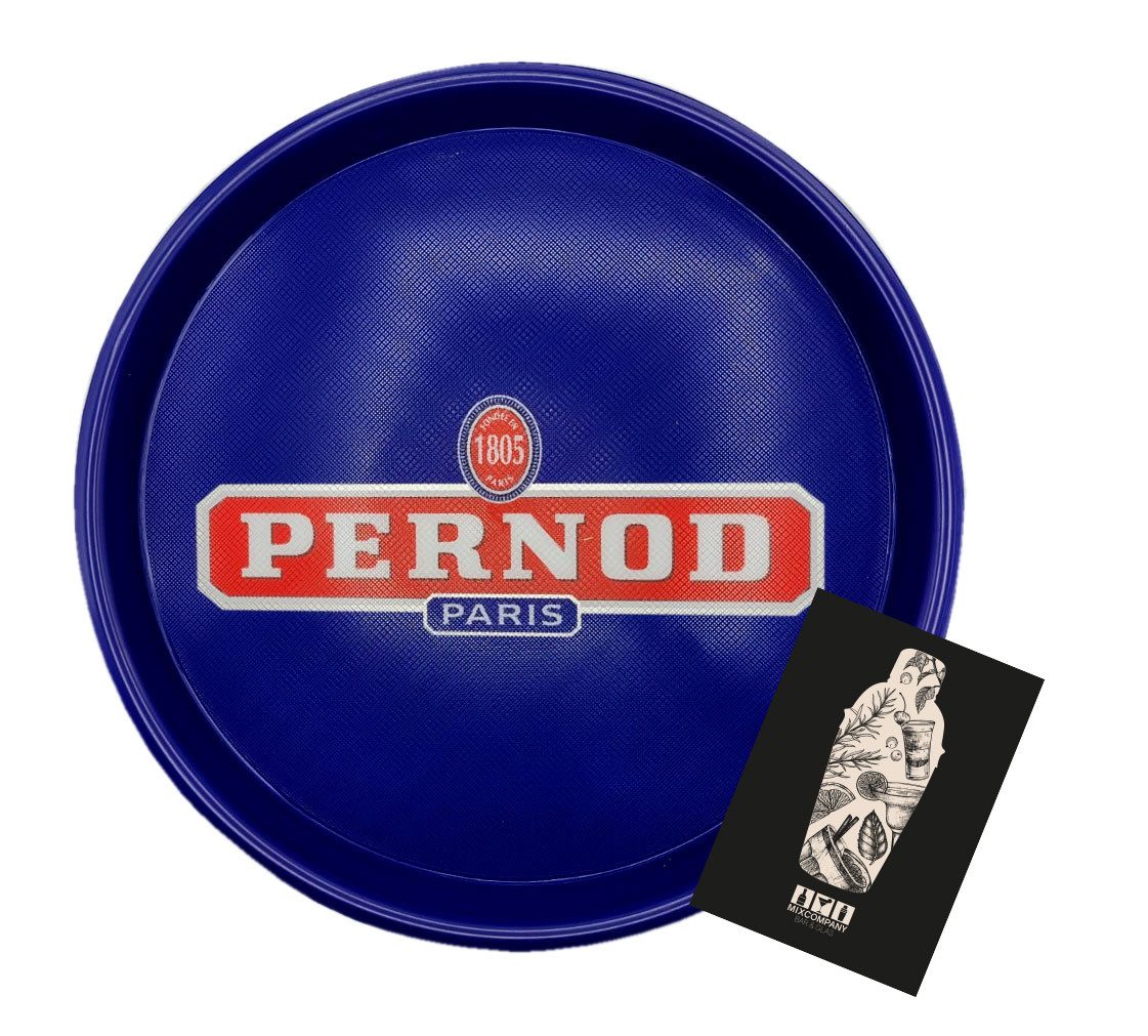 Pernod Tablett Pernod Paris Tablett Serviertablett in Blau ...