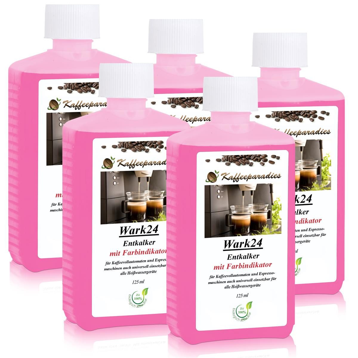 Wark24 Wark24 Universal Entkalker 125ml für Kaffeevollautomaten, Universal (5 Entkalker