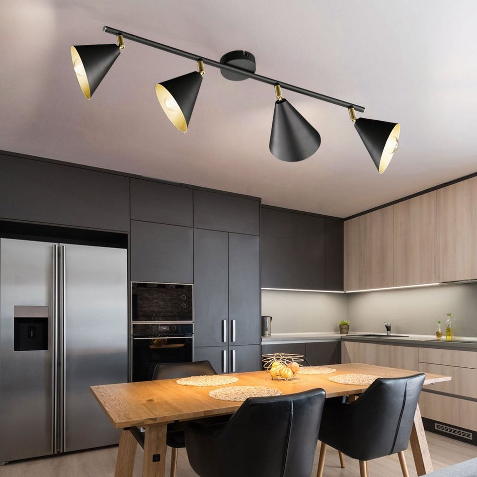 Etc Shop Led Deckenspot Deckenlampe 4 Flammig Led Spotleiste