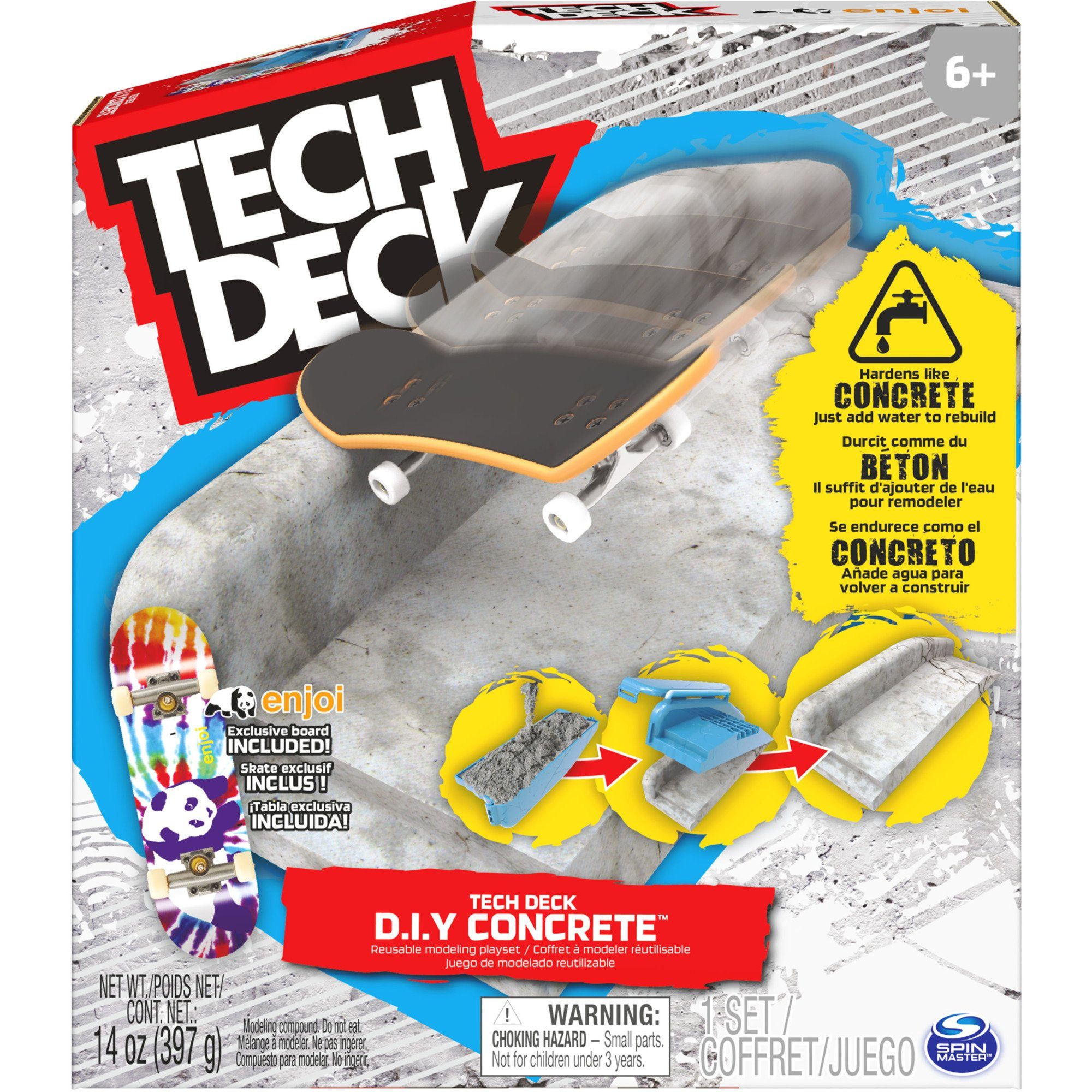 Spin Master Spielzeug-Auto Spin Master Tech Deck - Concrete Fingerboard ...
