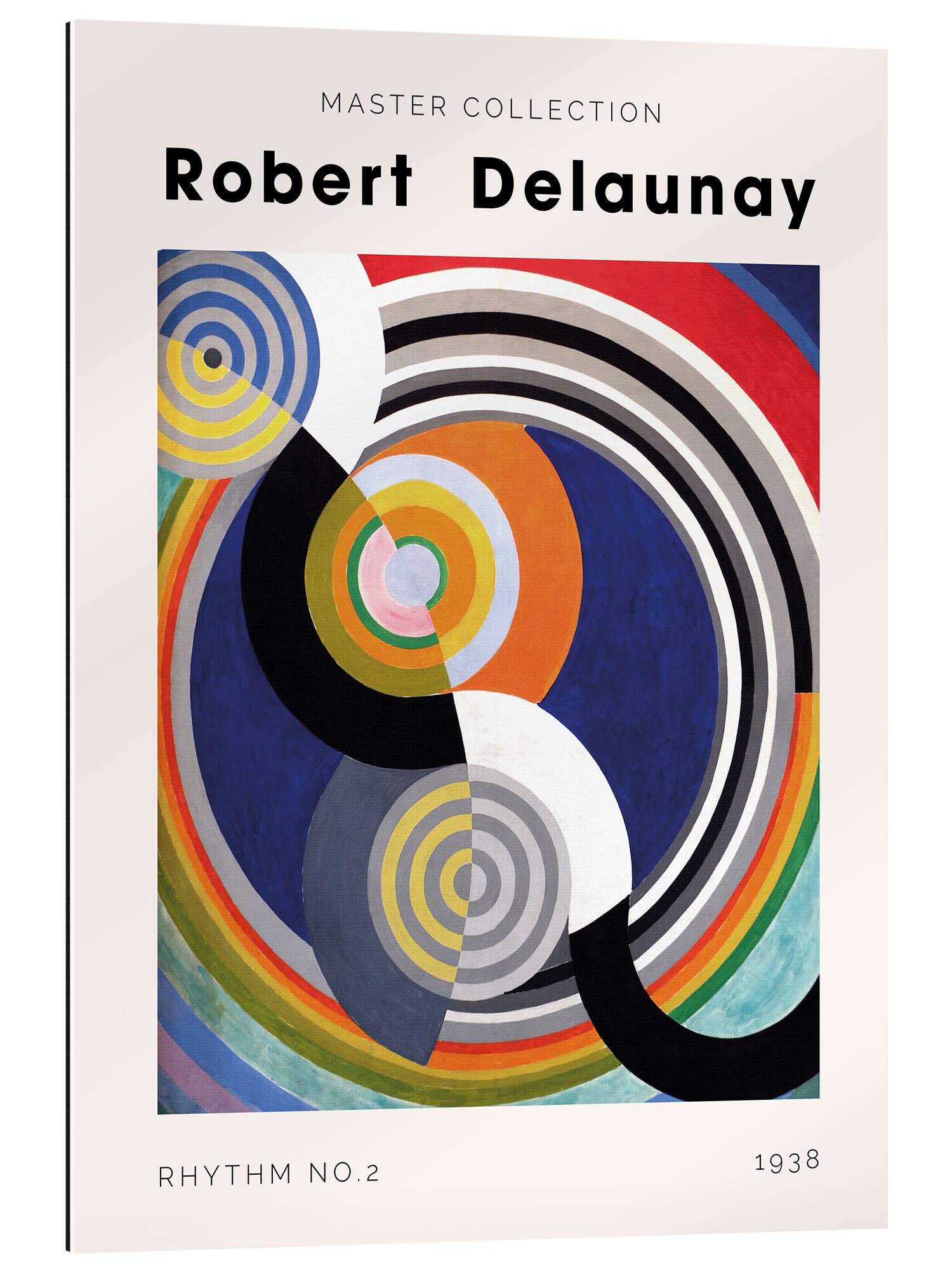 Posterlounge Xxl Wandbild Robert Delaunay Rhythm No 2 1938