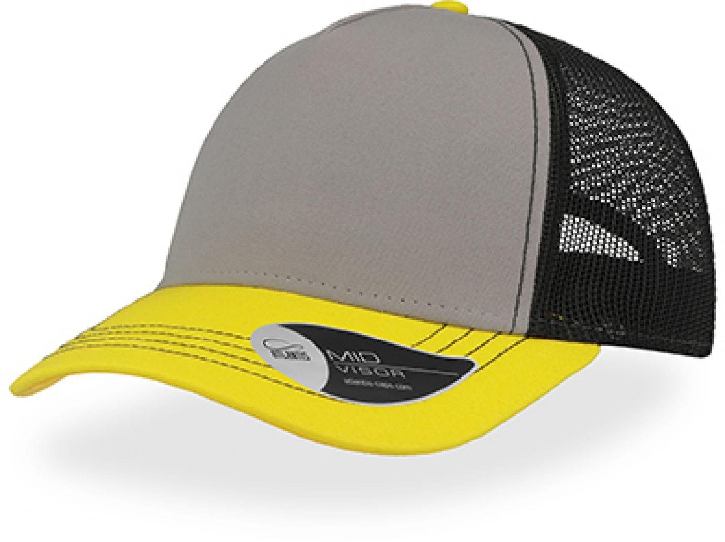 Atlantis Baseball Cap Rapper Canvas Cap, 5-Panel-Mesh-Cap