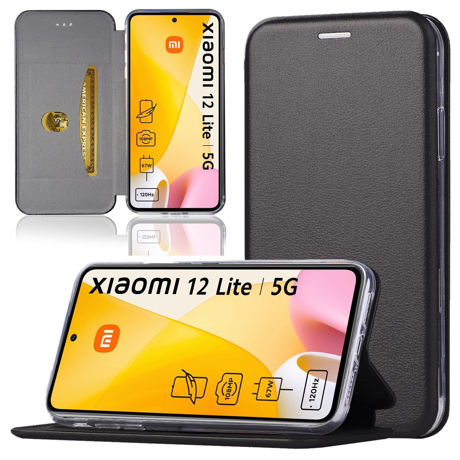 Numerva Handyhülle Handy Tasche Book Case Für Xiaomi 12 Lite