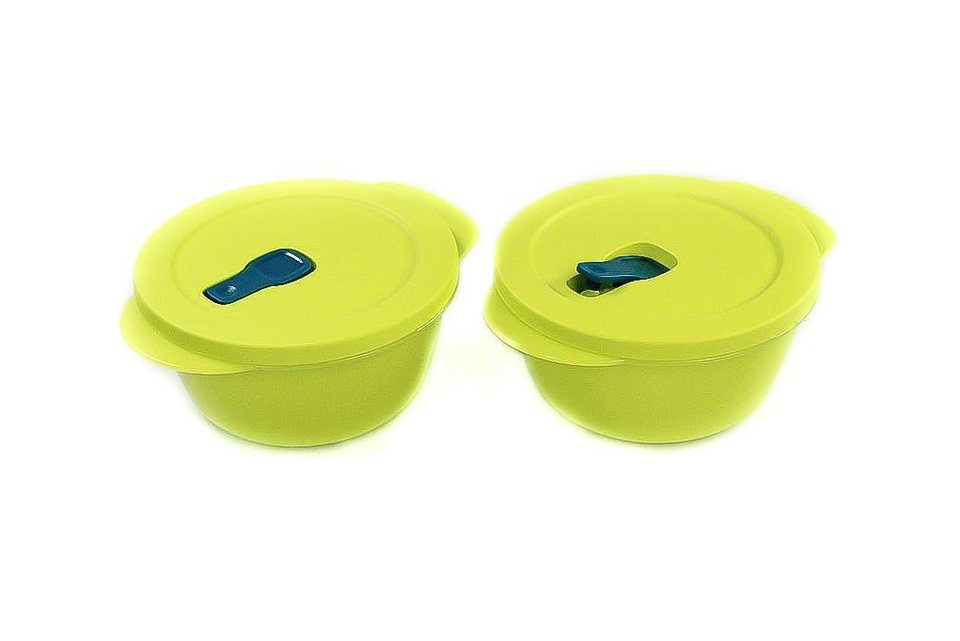Tupperware Mikrowellenbehälter Crystalwave 800 Ml 2 Limette SpÜltuch