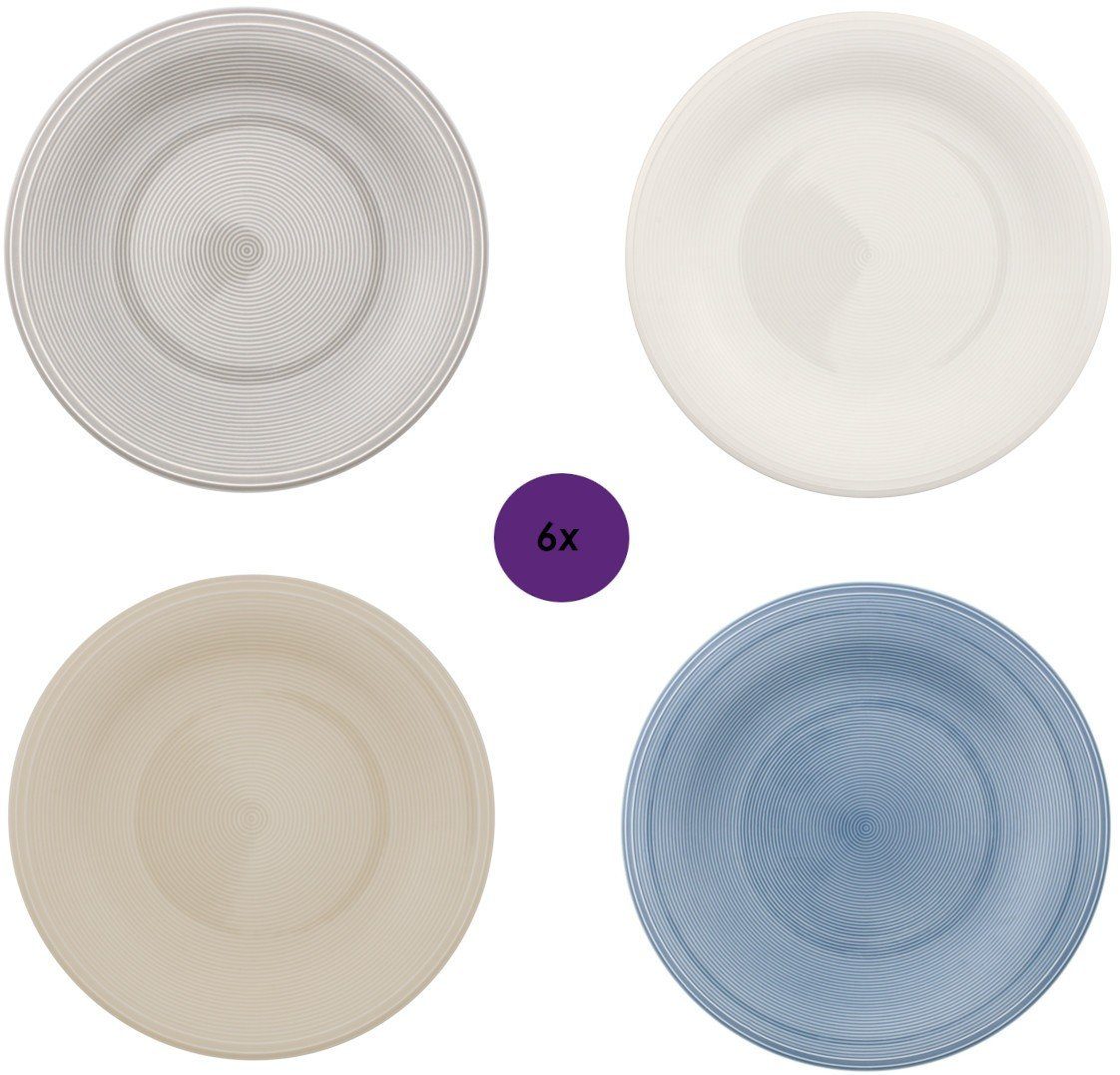 Villeroy And Boch Frühstücksteller Color Loop Sandbraun H2cm D215cm