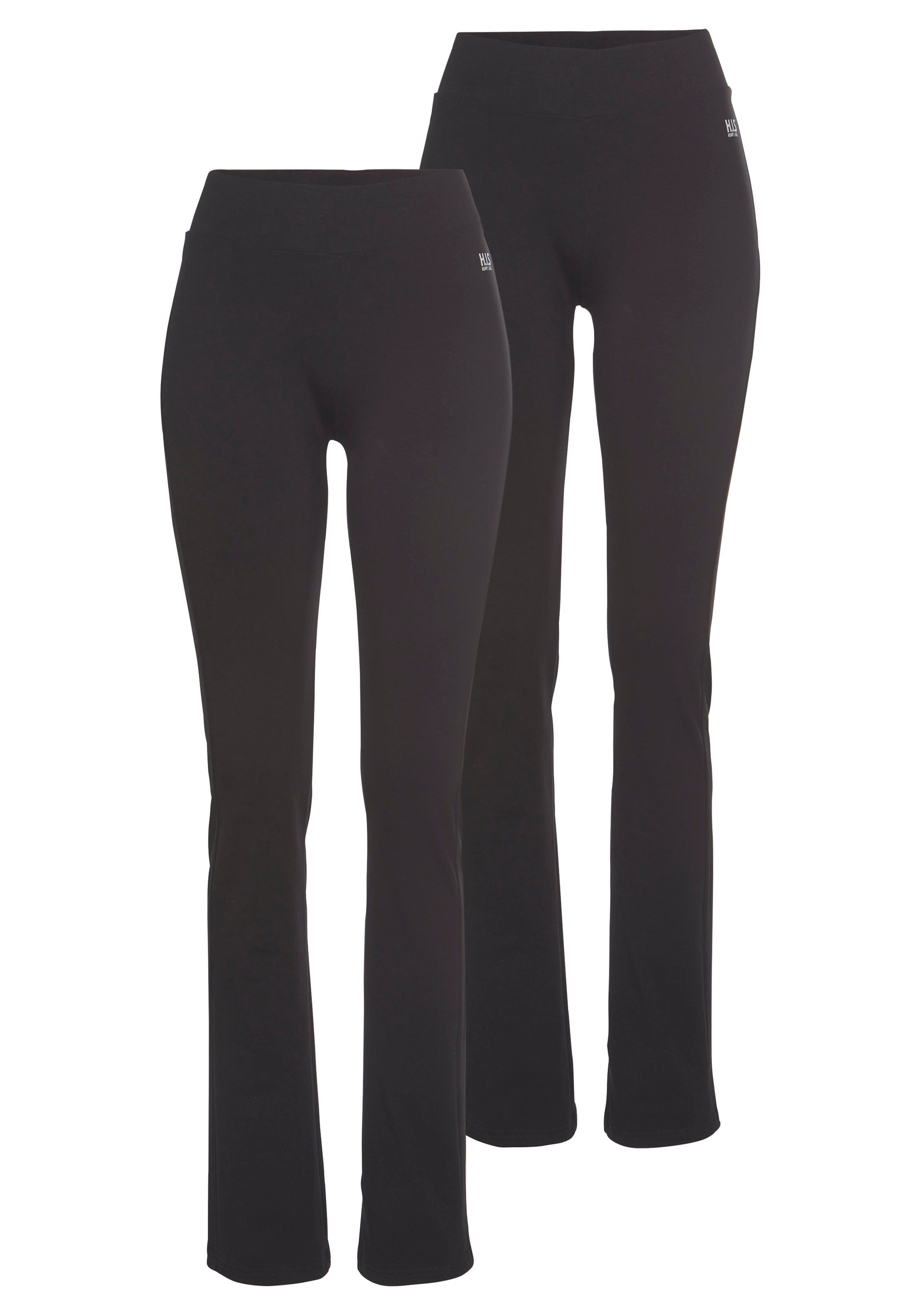 H.I.S Leggings (Spar-Set, 2er-Pack) Bootcut‑Leggings im praktischen 2er ...