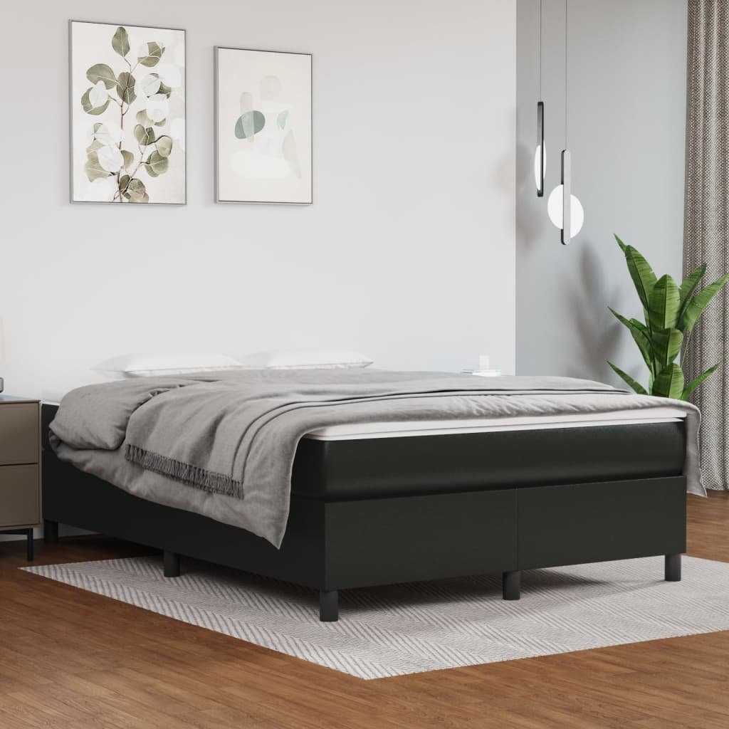 Bett Schwarz 140x200