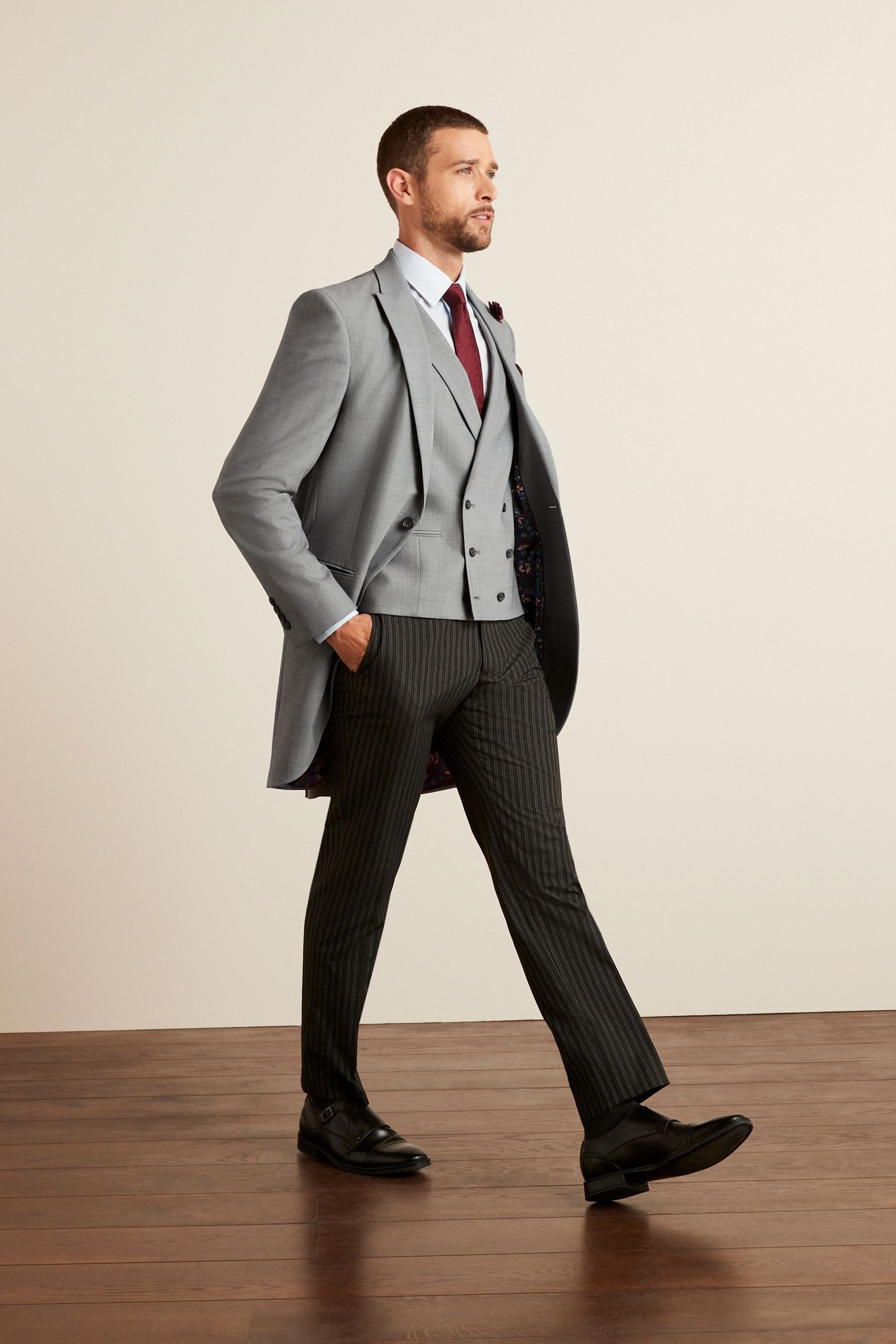Next Baukastensakko Slim Fit Cutaway Aus Wolle Sakko 1 Tlg