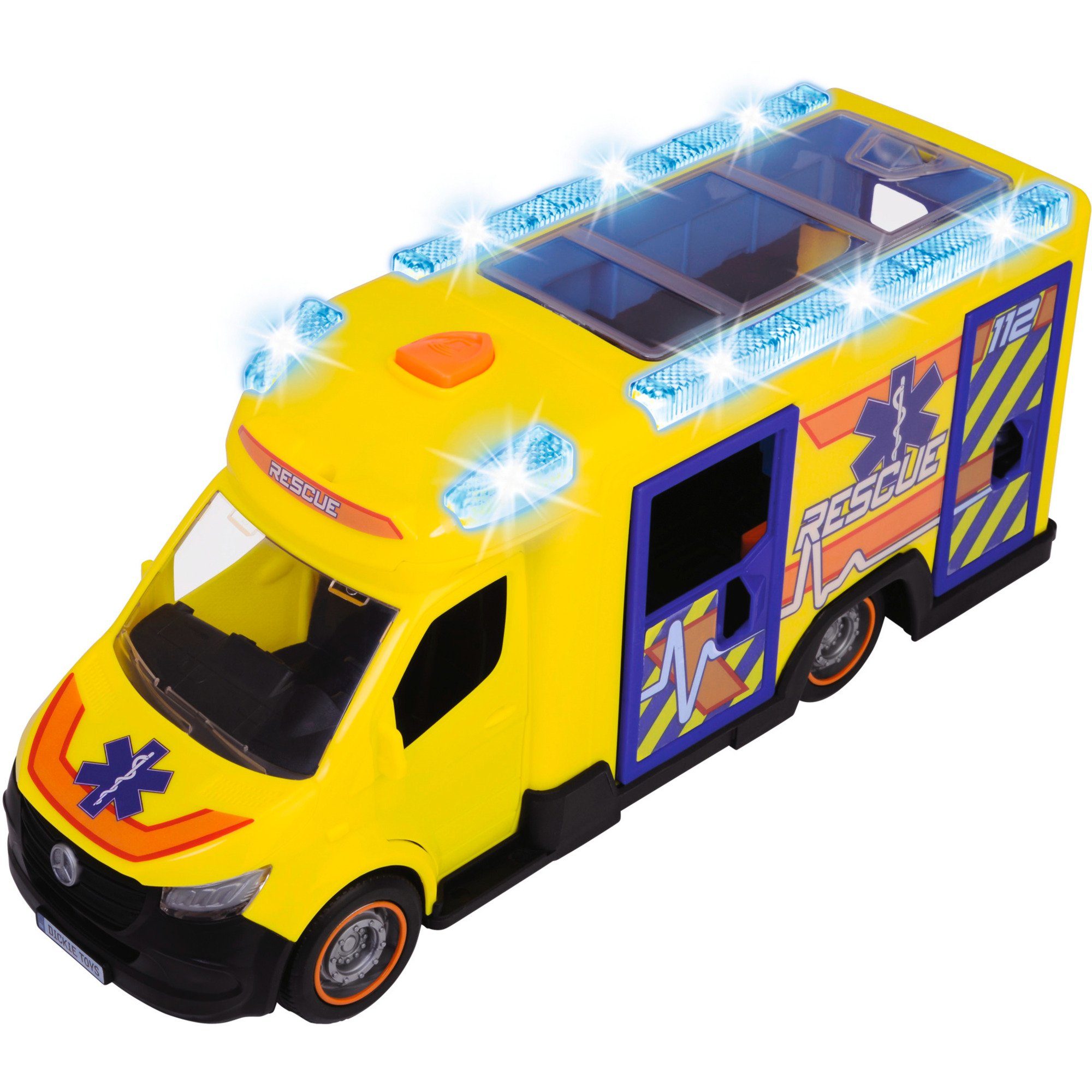 SIMBA Spielzeug-Auto Dickie Mercedes-Benz Sprinter Rescue