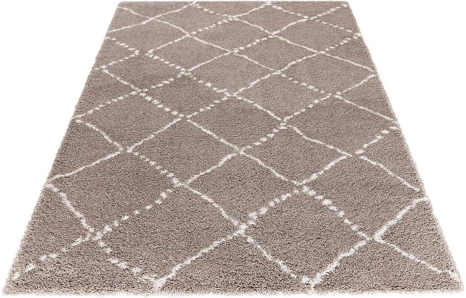 Hanse Home Hochflor Teppich Hash Rechteckig Höhe 35 Mm Shaggy