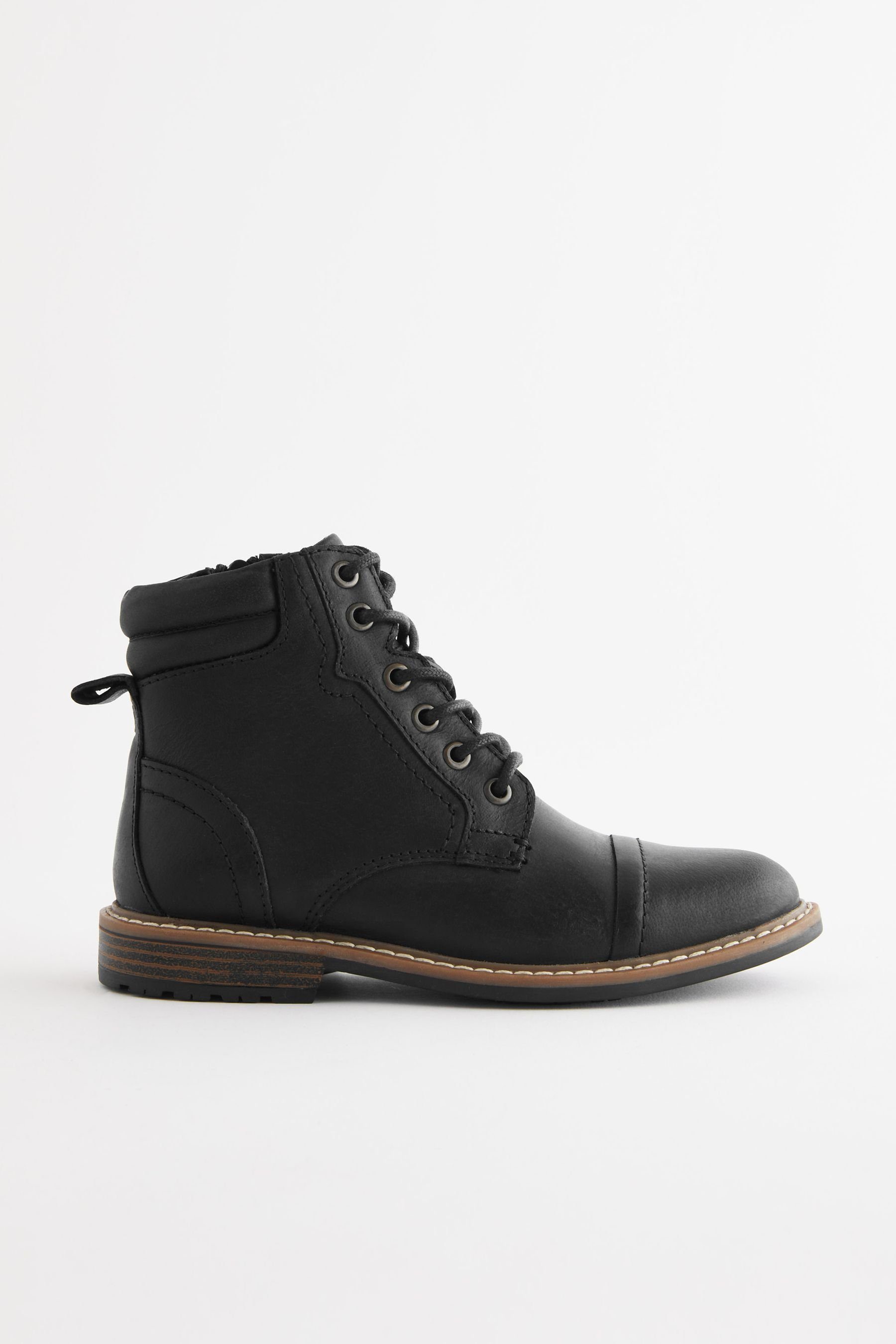 Next Elegante Schnürstiefel Mit Zehenkappe Schnürstiefelette 1 Tlg
