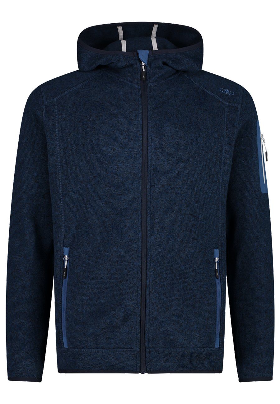 Cmp Strickjacke Cmp Herren Strickfleecejacke Mit Kapuze 3h60847n