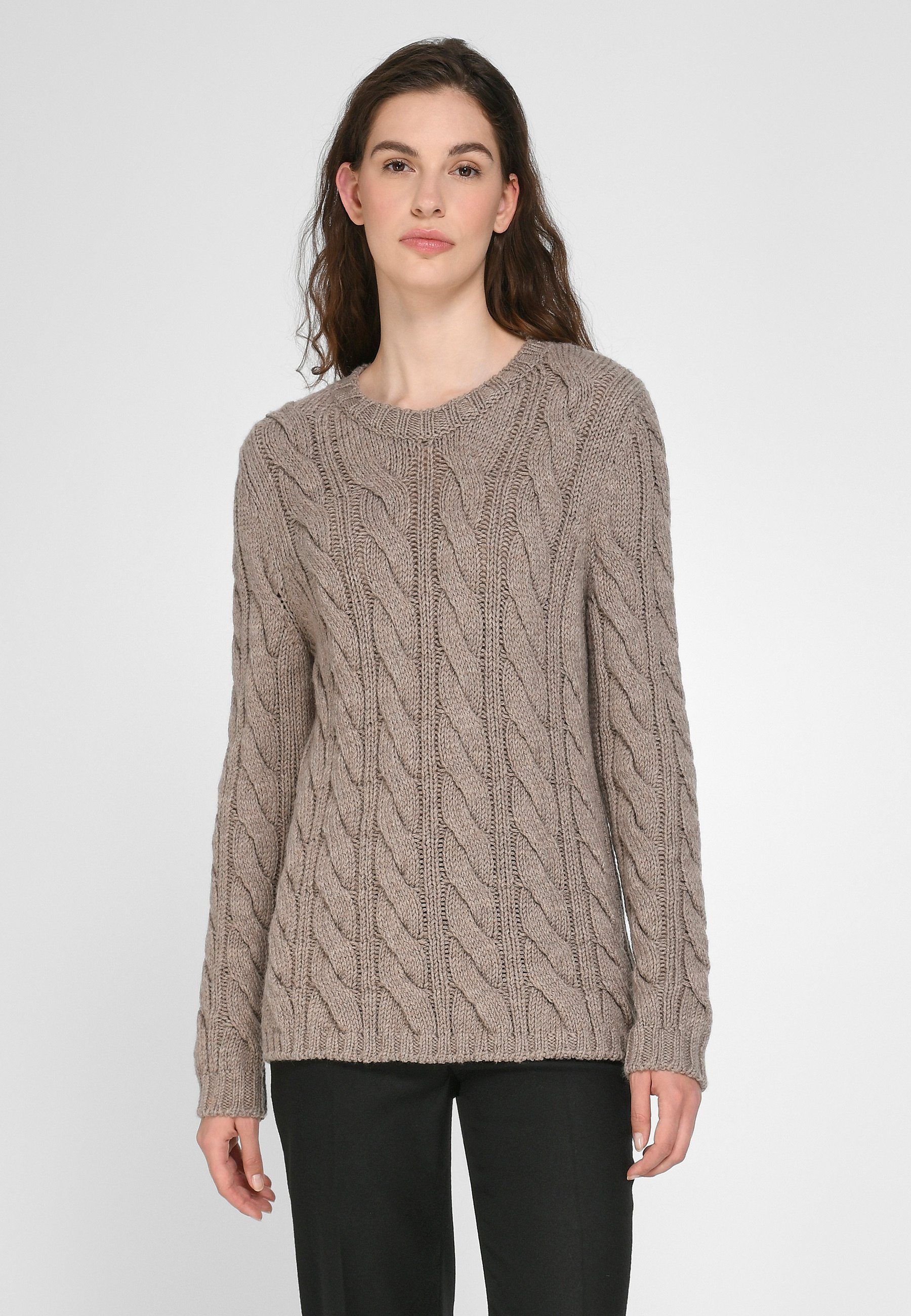 Fadenmeister Berlin Strickpullover Wool Hochwertige Naturqualität