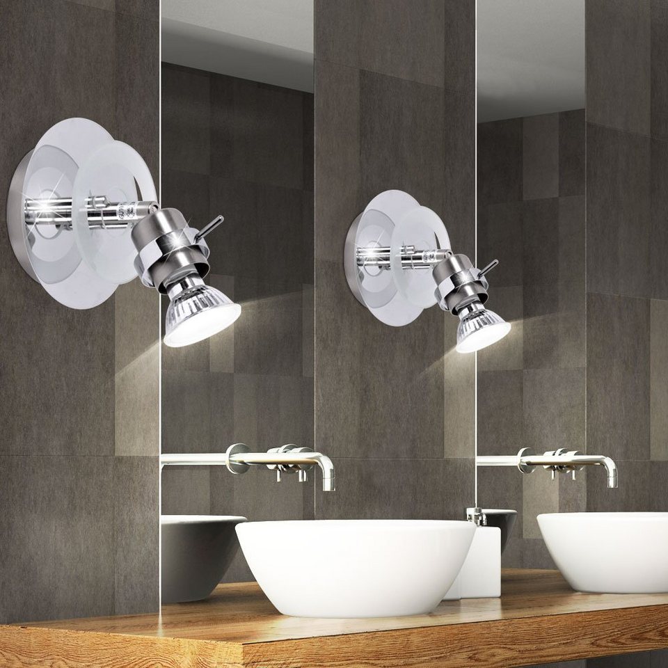 Etc Shop Wandleuchte 2er Set Design Wand Lampen Spot Leuchten
