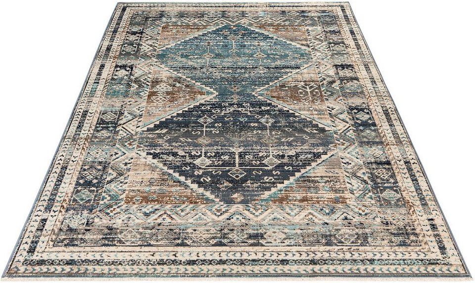 Obsession Teppich My Inca 360 Rechteckig Höhe 6 Mm Kurzflor Orient