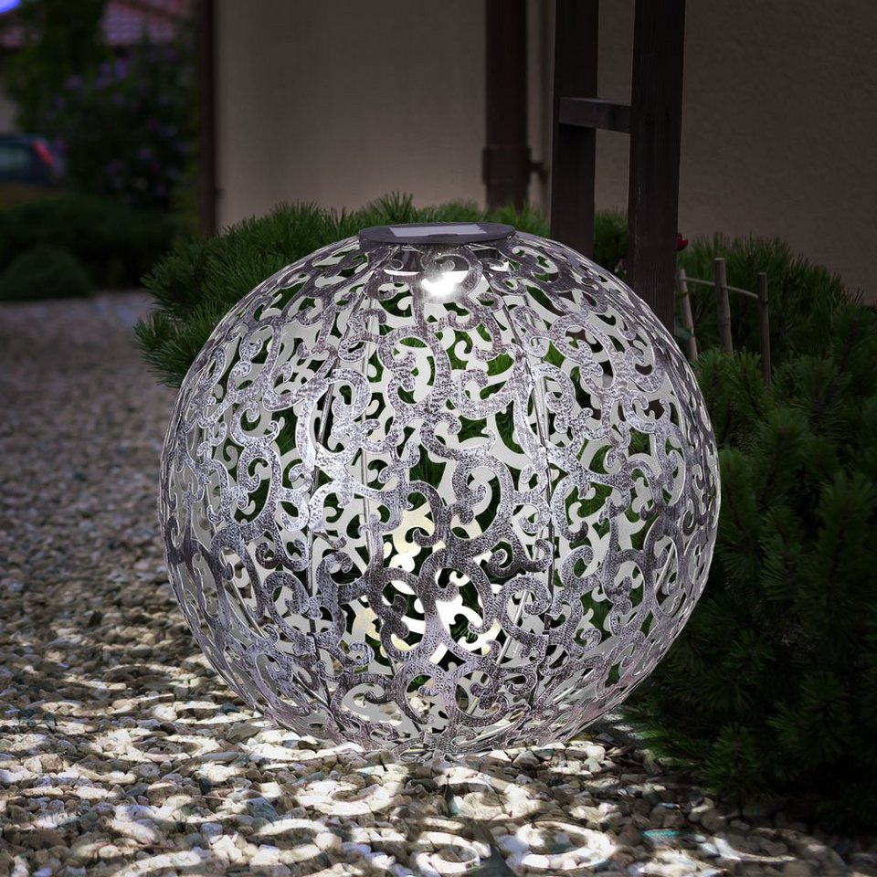 Globo Led Solarleuchte Led Leuchtmittel Fest Verbaut Warmweiß Led