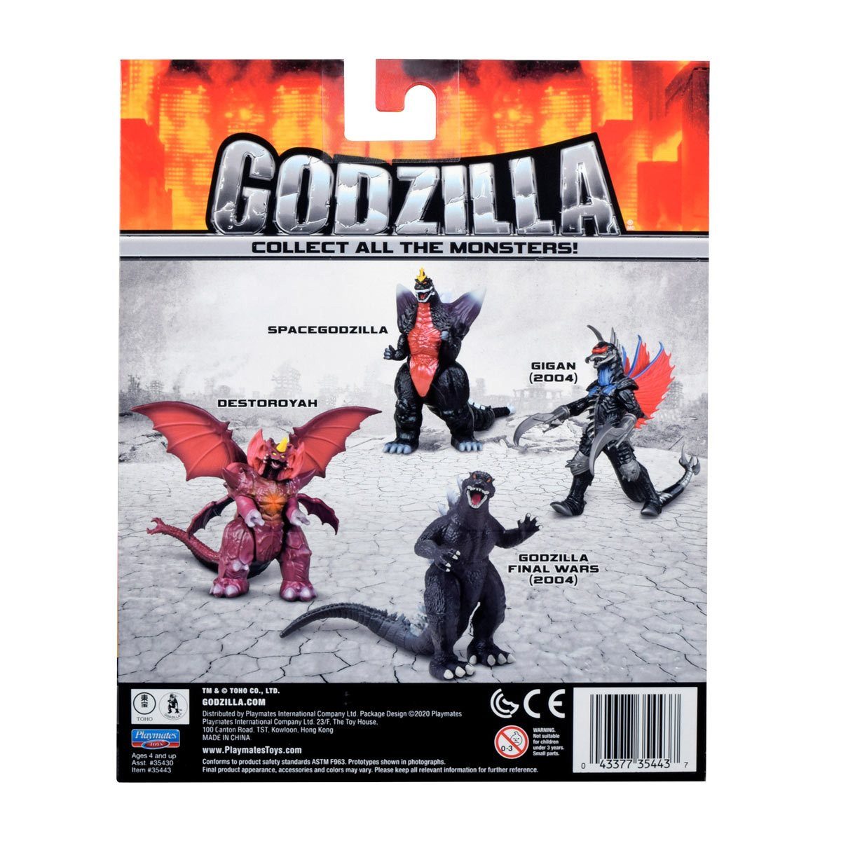 Playmates Actionfigur Godzilla Classic Wave 3 Godzilla Final Wars (2004 ...