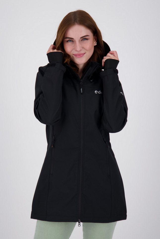 Deproc Active Softshellmantel Cavell Long Women Cs Long Jacket Auch In