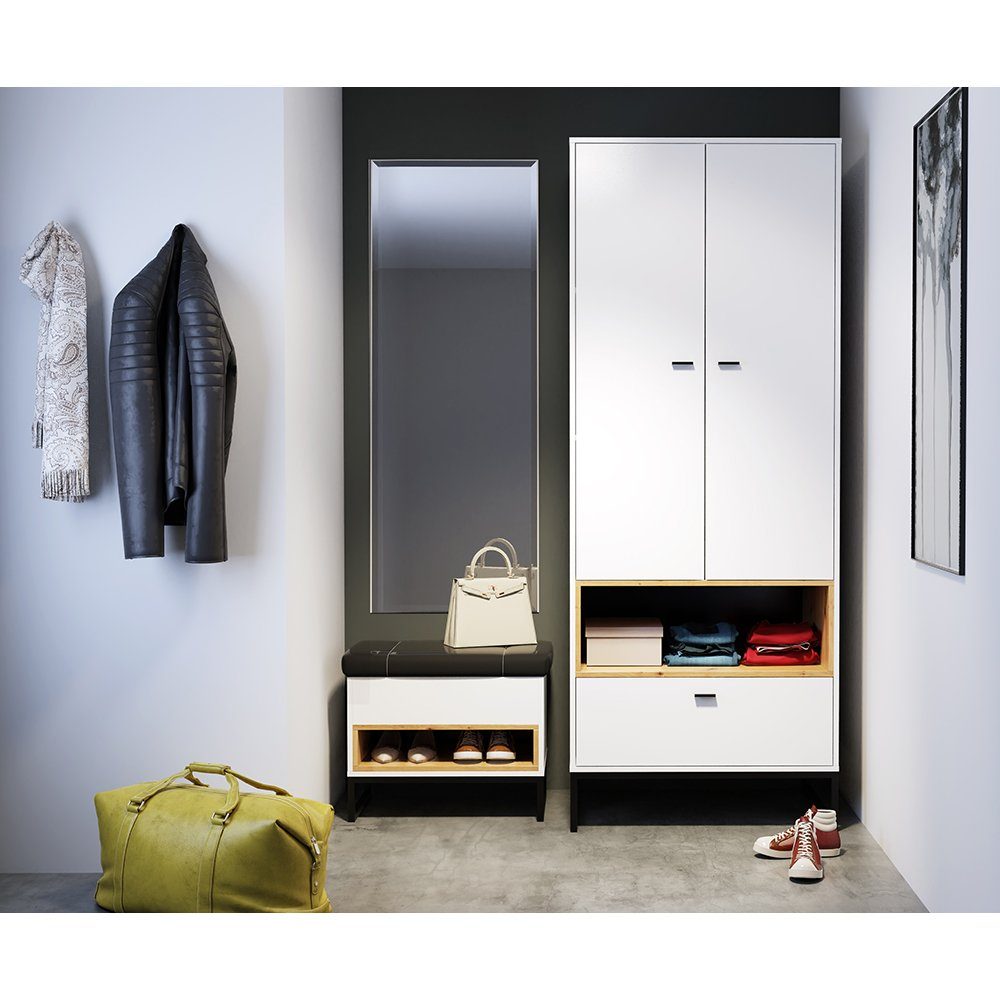 Lomadox Garderoben Set Ostuni 132 Spar Set 3 St Garderobenset Mit