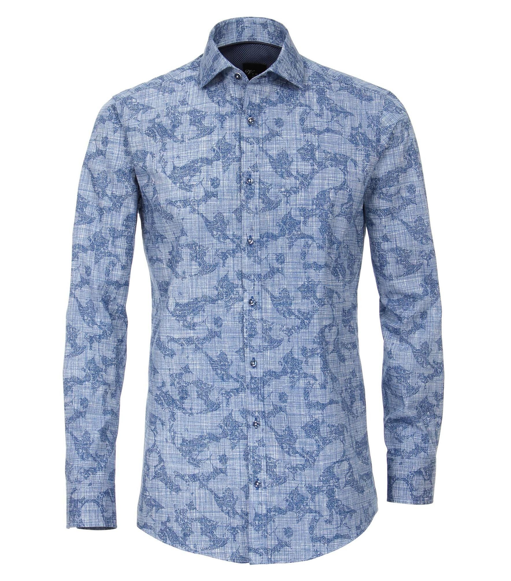 Venti Langarmhemd Hemd Mit Modischem Druck Button Down Online Kaufen