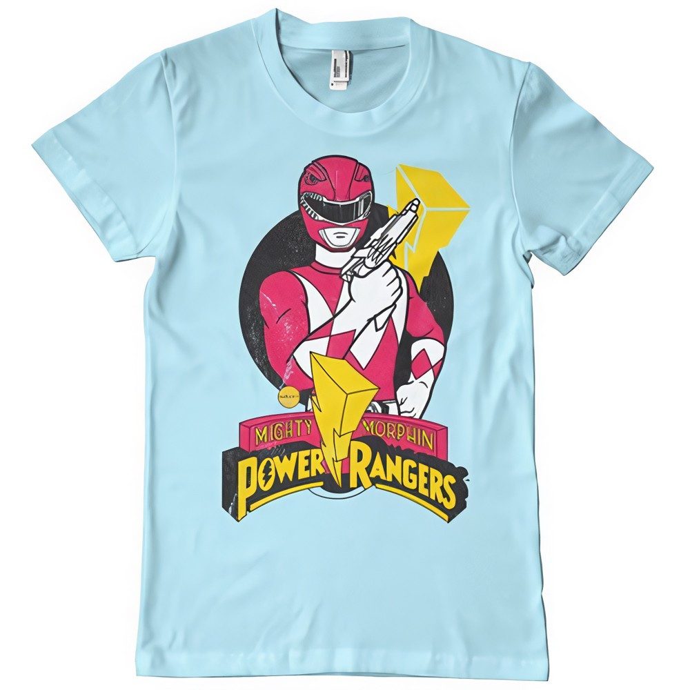 POWER RANGERS T-Shirt Red Ranger Pose T-Shirt