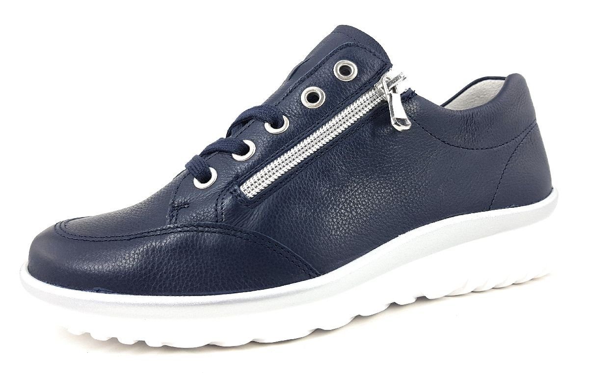 Semler Sneaker Schnürschuh, Obermaterial: Leder
