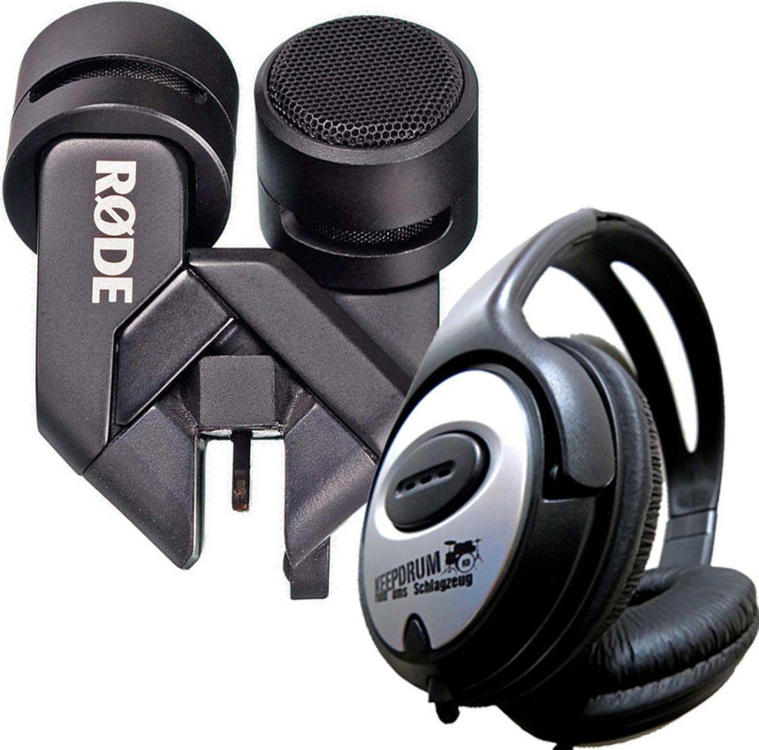 RODE Microphones Mikrofon Rode iXY Lightning Stereo-Mikrofon mit Kopfhörer