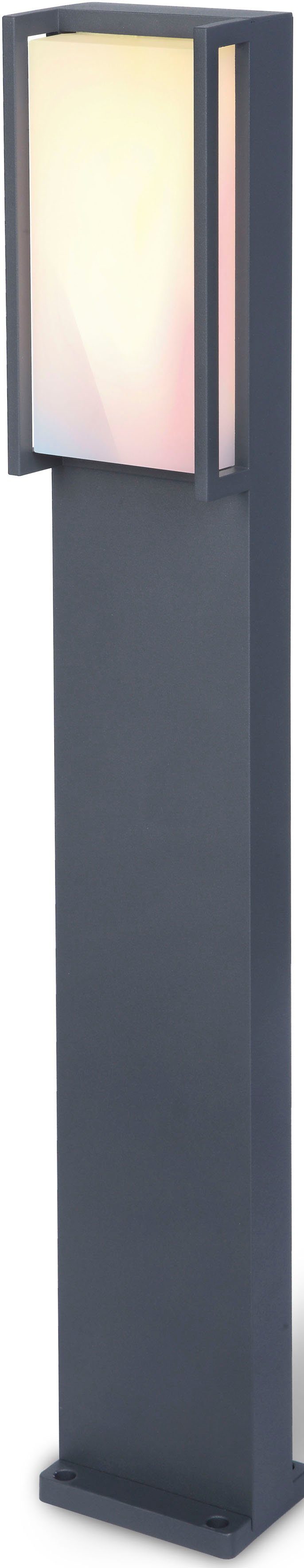 Lutec Smarte Led Leuchte Qubo Led Fest Integriert Smart Home Moderne