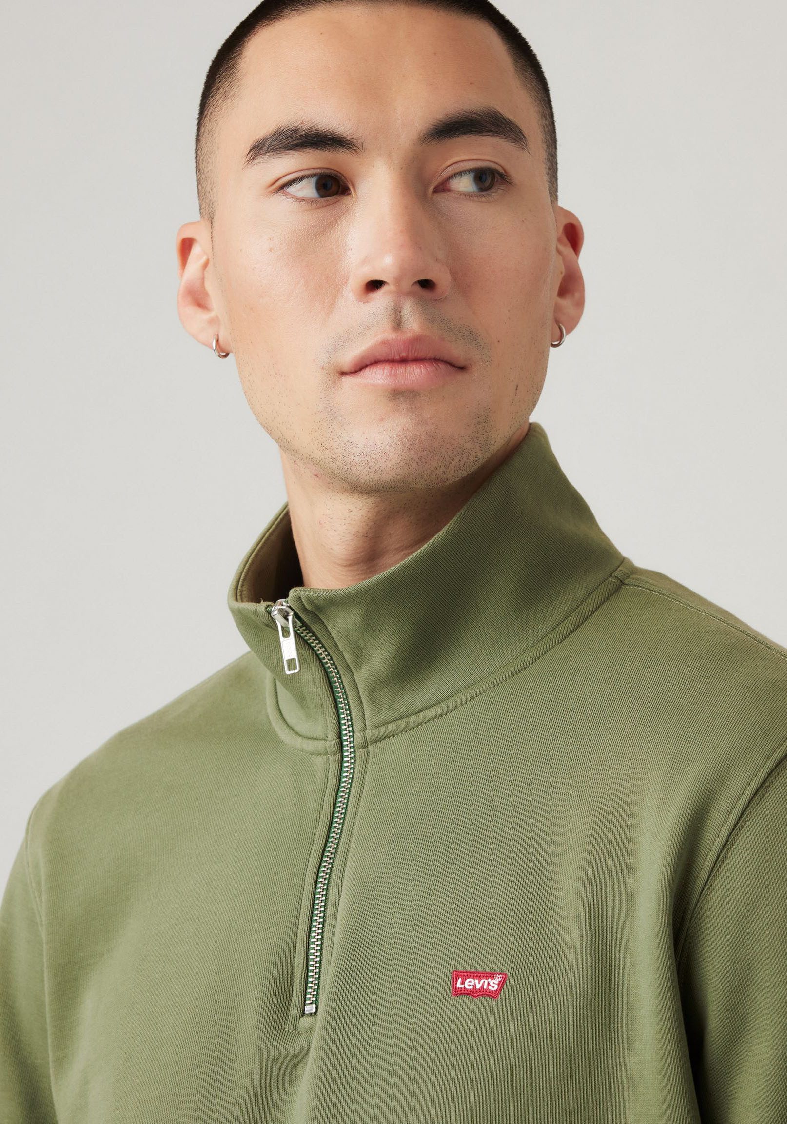 Levi's® Sweatshirt ORIGINAL HM 1/4 ZIP, Sweatshirt ORIGINAL HM 1/4 ZIP ...